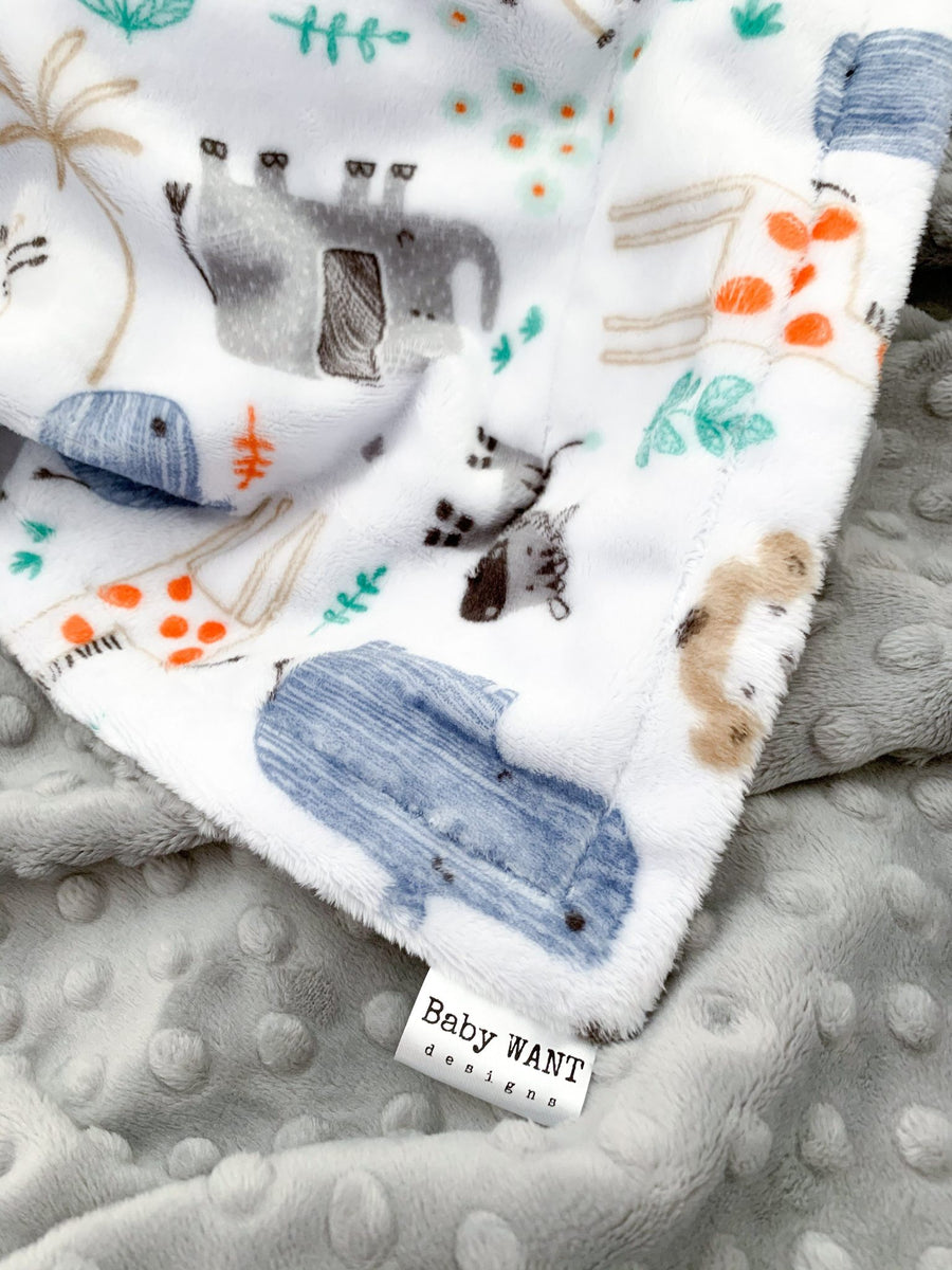 What Is A Minky Blanket? | Baby Want Designs